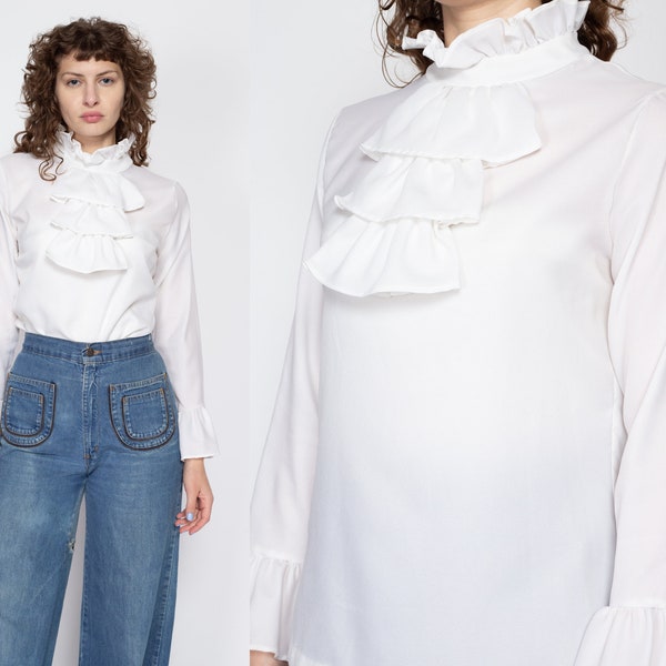 Back Button Blouse - Etsy