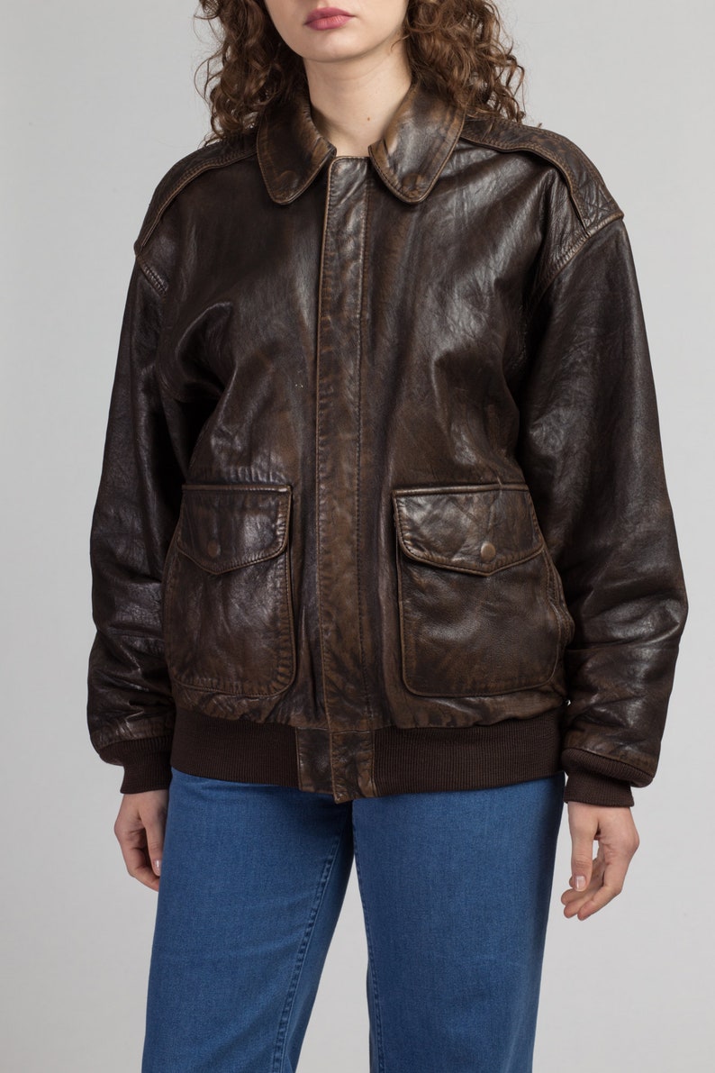 Vintage Avirex A-2 Pin-up Leather Bomber Jacket Men's - Etsy