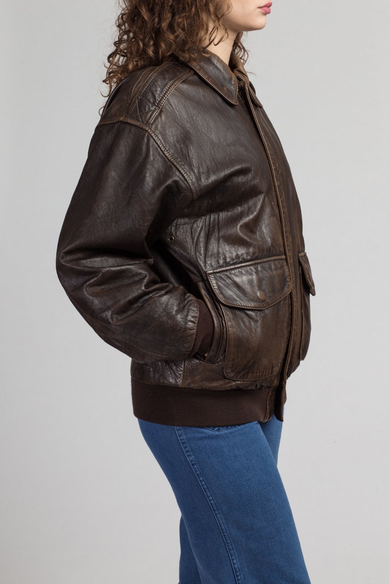 Vintage Avirex A-2 Pin-up Leather Bomber Jacket Men's - Etsy