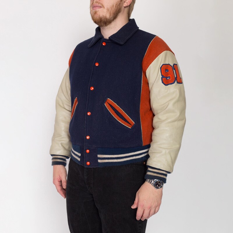 Letterman Jacket - Etsy