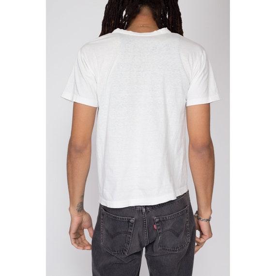 Medium 80s Rugby Cartoon Distressed T Shirt | Vintage… - Gem