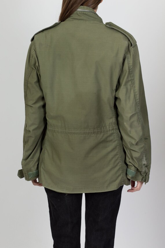 Medium 60s 70s M65 Hooded Army Field Jacket Men's | V… - Gem