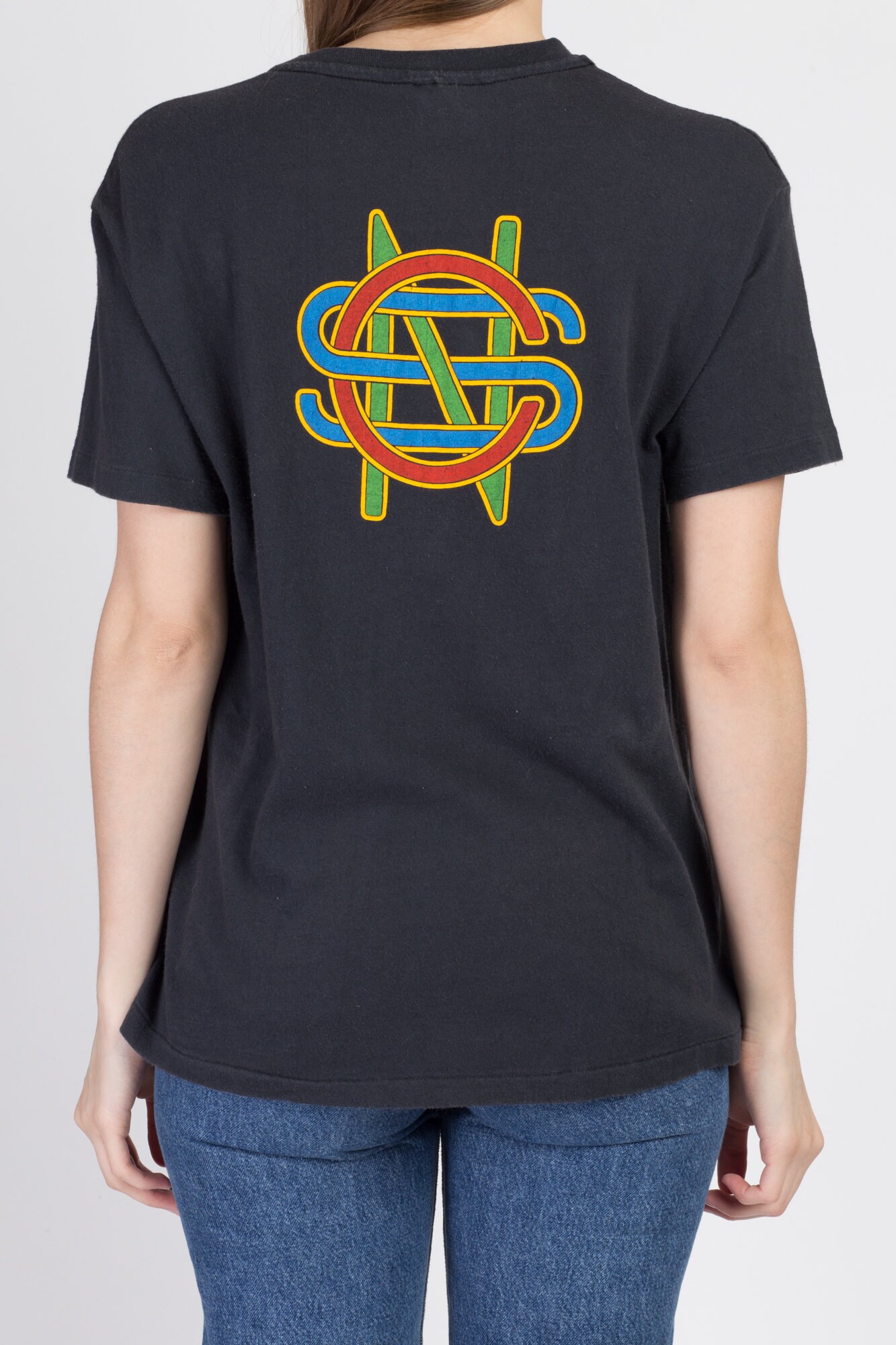 Vintage 80s Crosby Stills & Nash T Shirt Rare CSNY Authentic Graphic ...