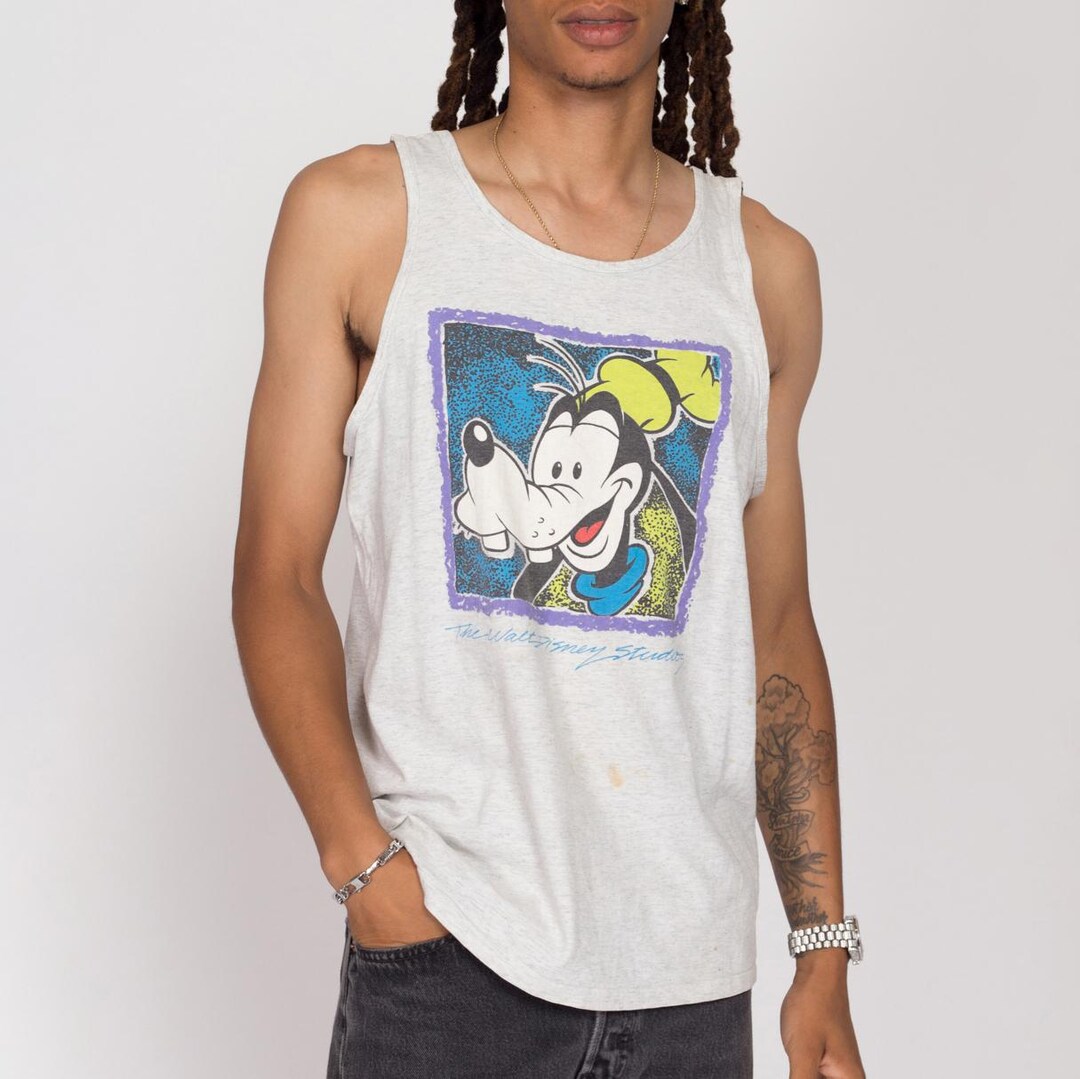 90s Goofy Tank Top - Large | Vintage Walt Disney World California ...