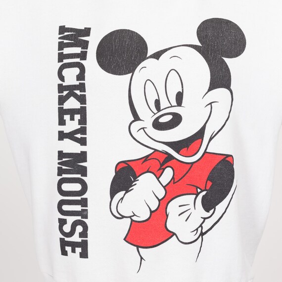 Large 90s Mickey Mouse Front & Back Graphic Sweatshir… - Gem