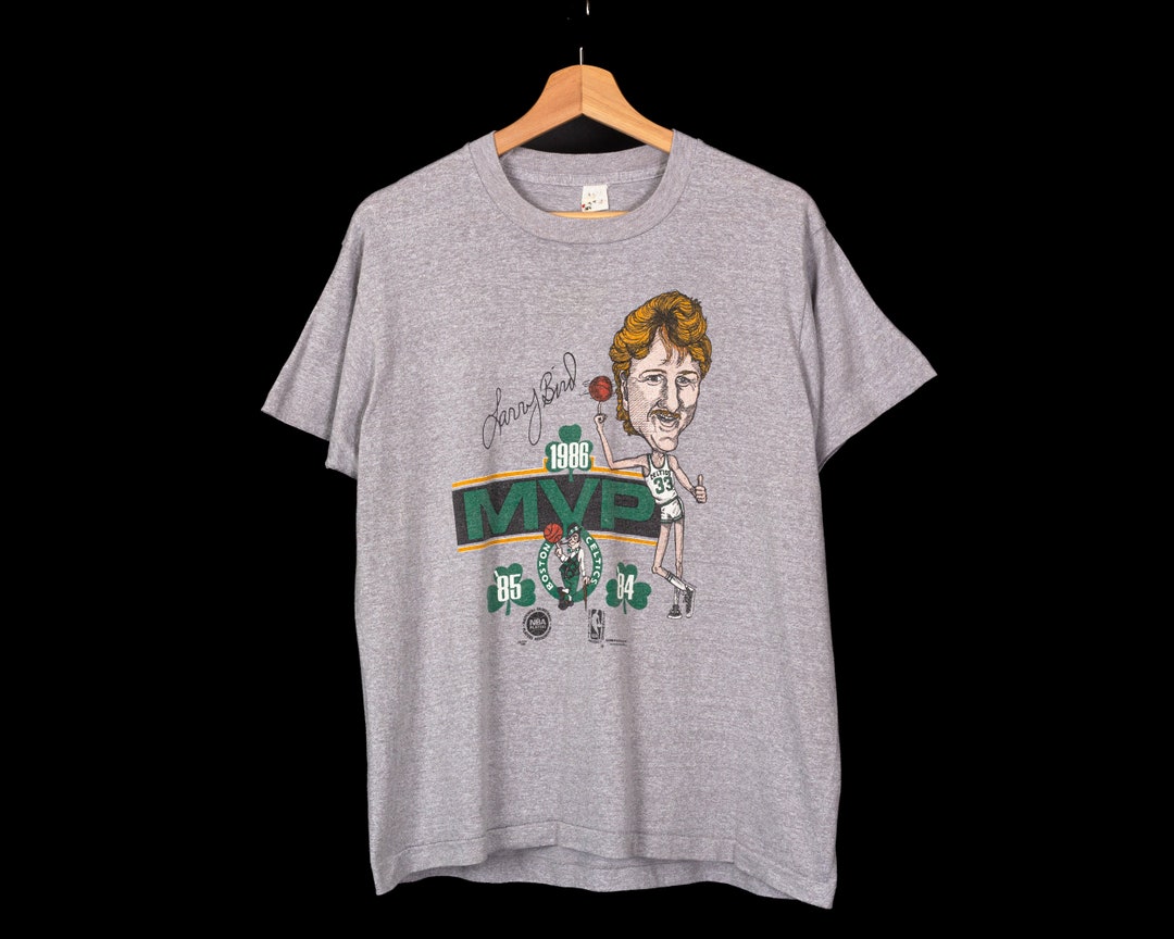 1986 Larry Bird Caricature T Shirt Men's Medium, Women's Large ...