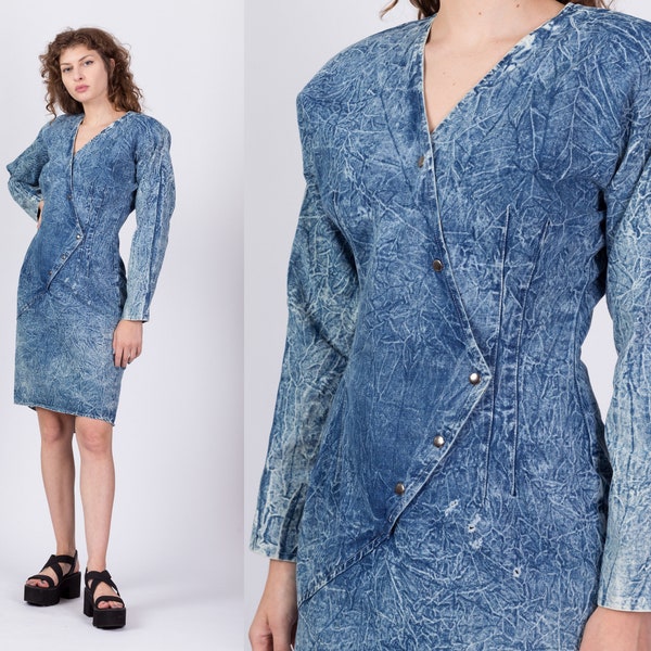 Acid Wash Dress - Etsy