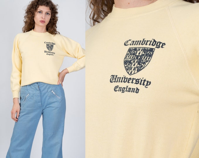 Stunning Vintage 90s Cambridge University Sweatshirt Crewneck Made in ...