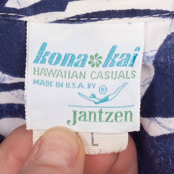 70s Kona Kai Hawaiian Floral Shirt Men's Large | Vint… - Gem