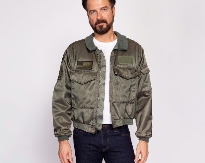 80s USMC 1st Recon Battalion Bomber Jacket Men's Medium | Vintage US ...