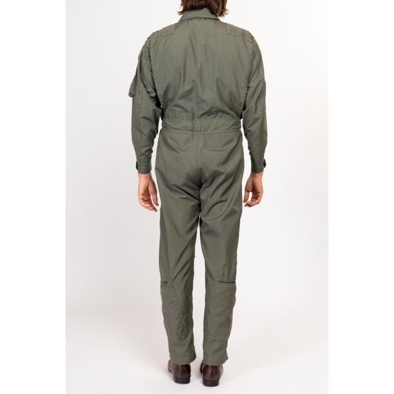 Medium 90s Air Force Flyer's Coveralls Flight Suit 40… - Gem
