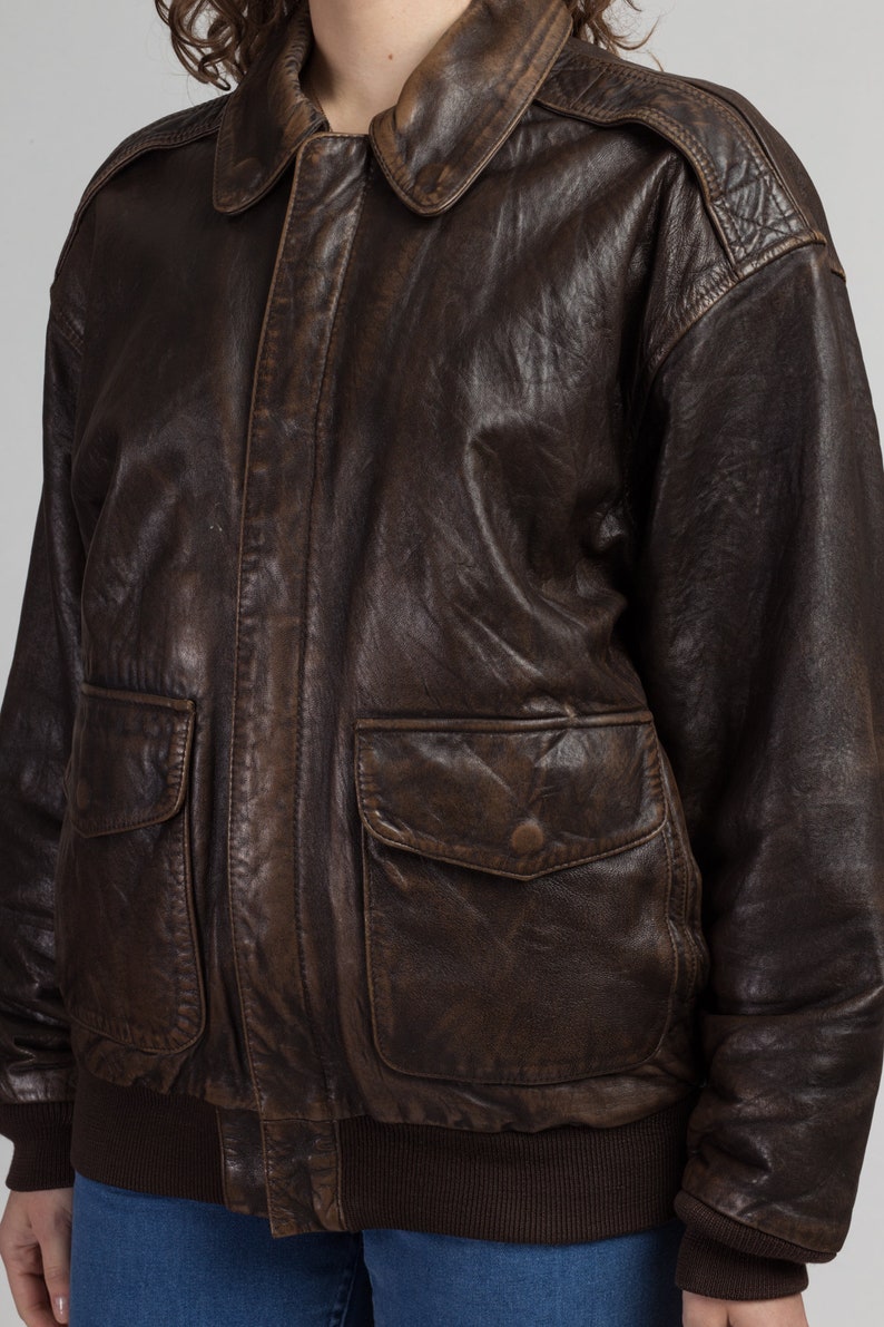 Vintage Avirex A-2 Pin-up Leather Bomber Jacket Men's - Etsy