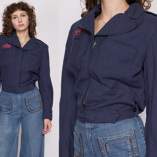 Wool Cropped Jacket - Etsy