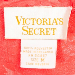 Medium 90s Victoria's Secret Coral Pink Floral Lingerie Set | Vintage ...
