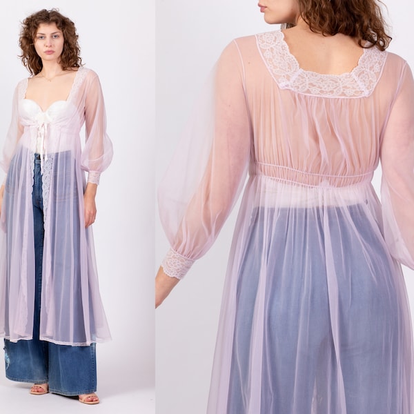 Sheer Negligee - Etsy