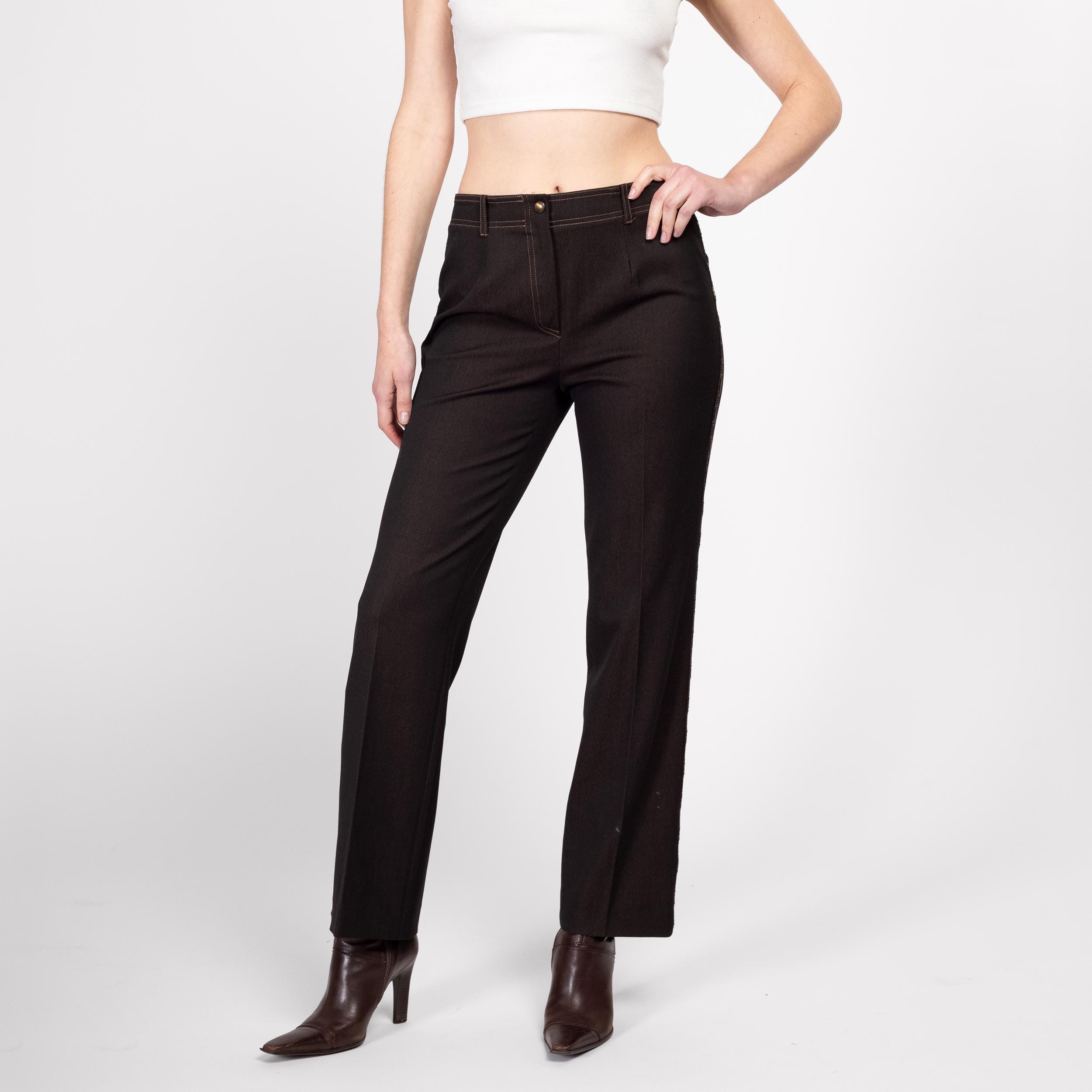 Vintage Faux Leather Pants - Etsy Vintage Faux Leather Pants - Etsy