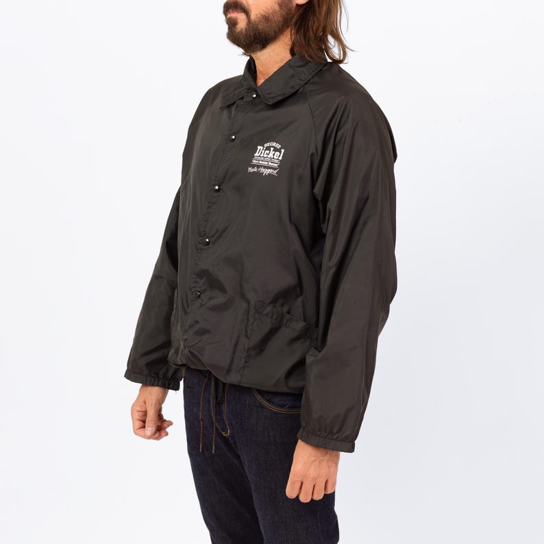 Vintage 80s Merle Haggard and the Strangers Windbreaker - Large | Ain't ...