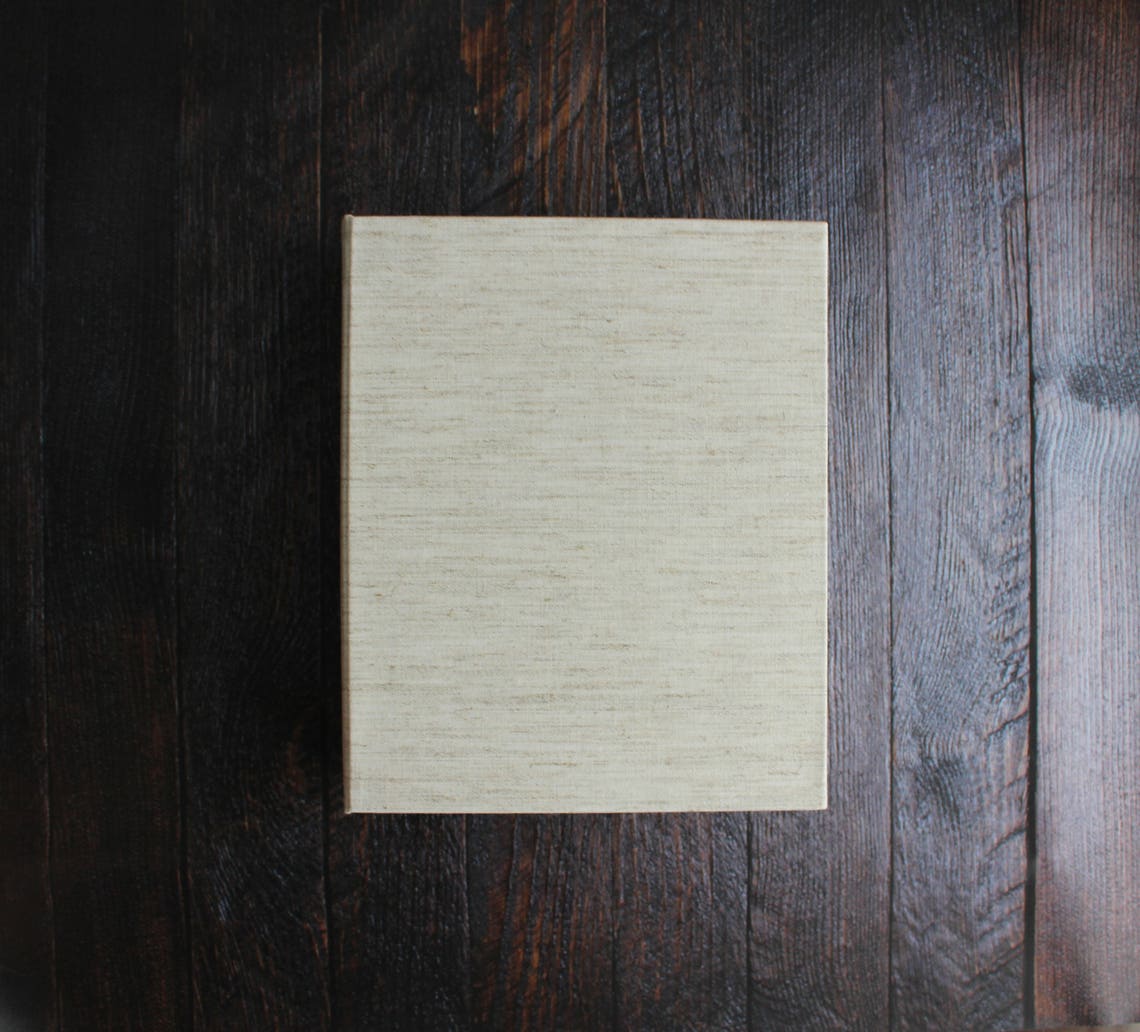 Linen 8x10 Photo Box (simple) - Etsy