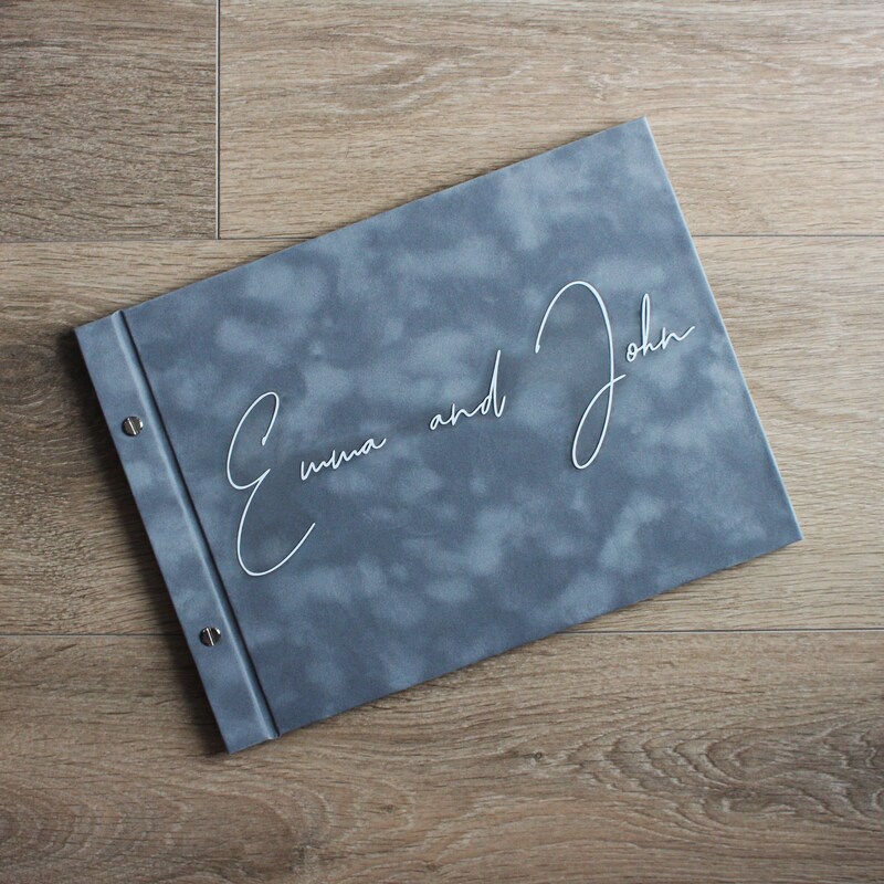 Handmade Guest Books - Etsy