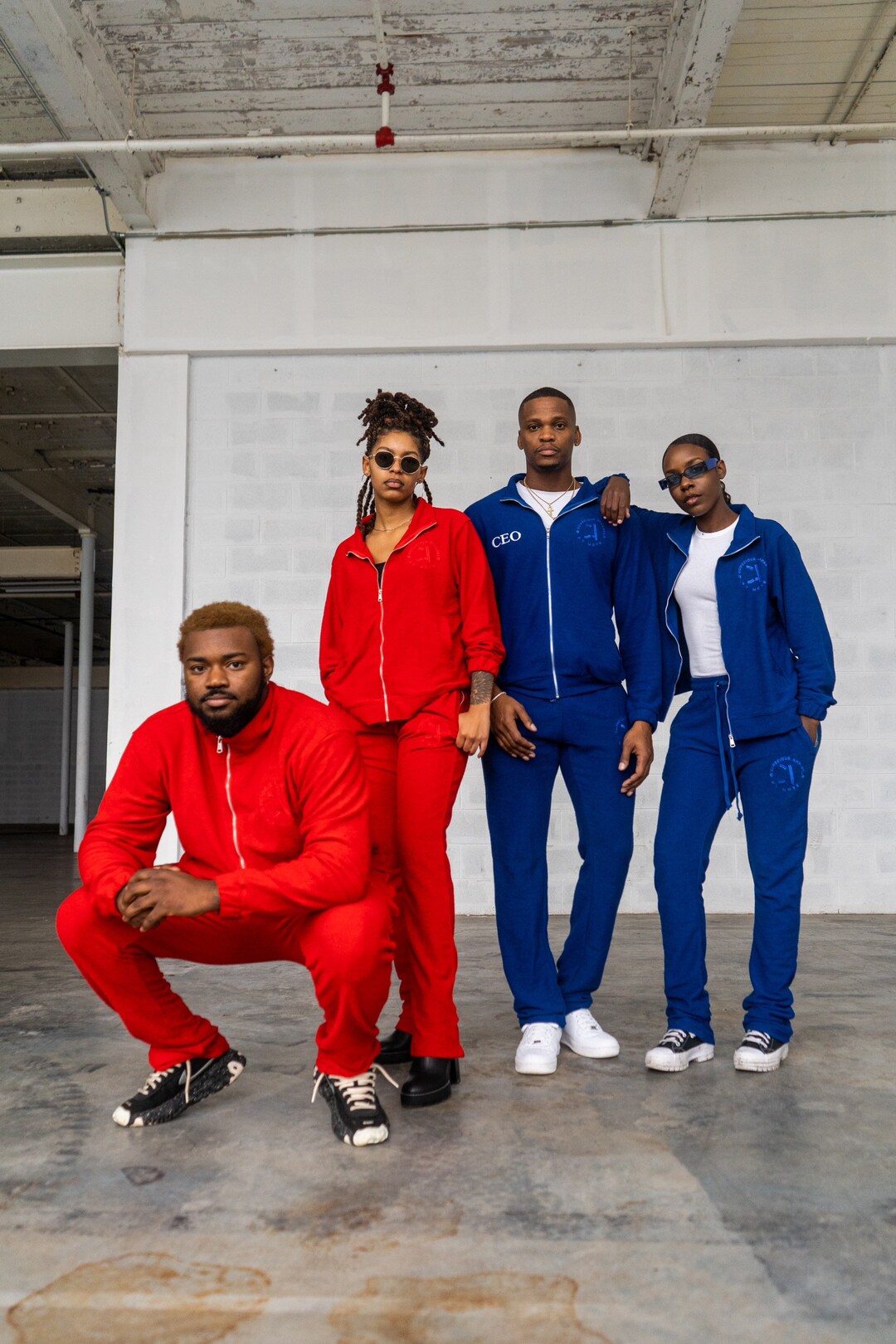 Terry Cloth Embroidered Tracksuit - Etsy