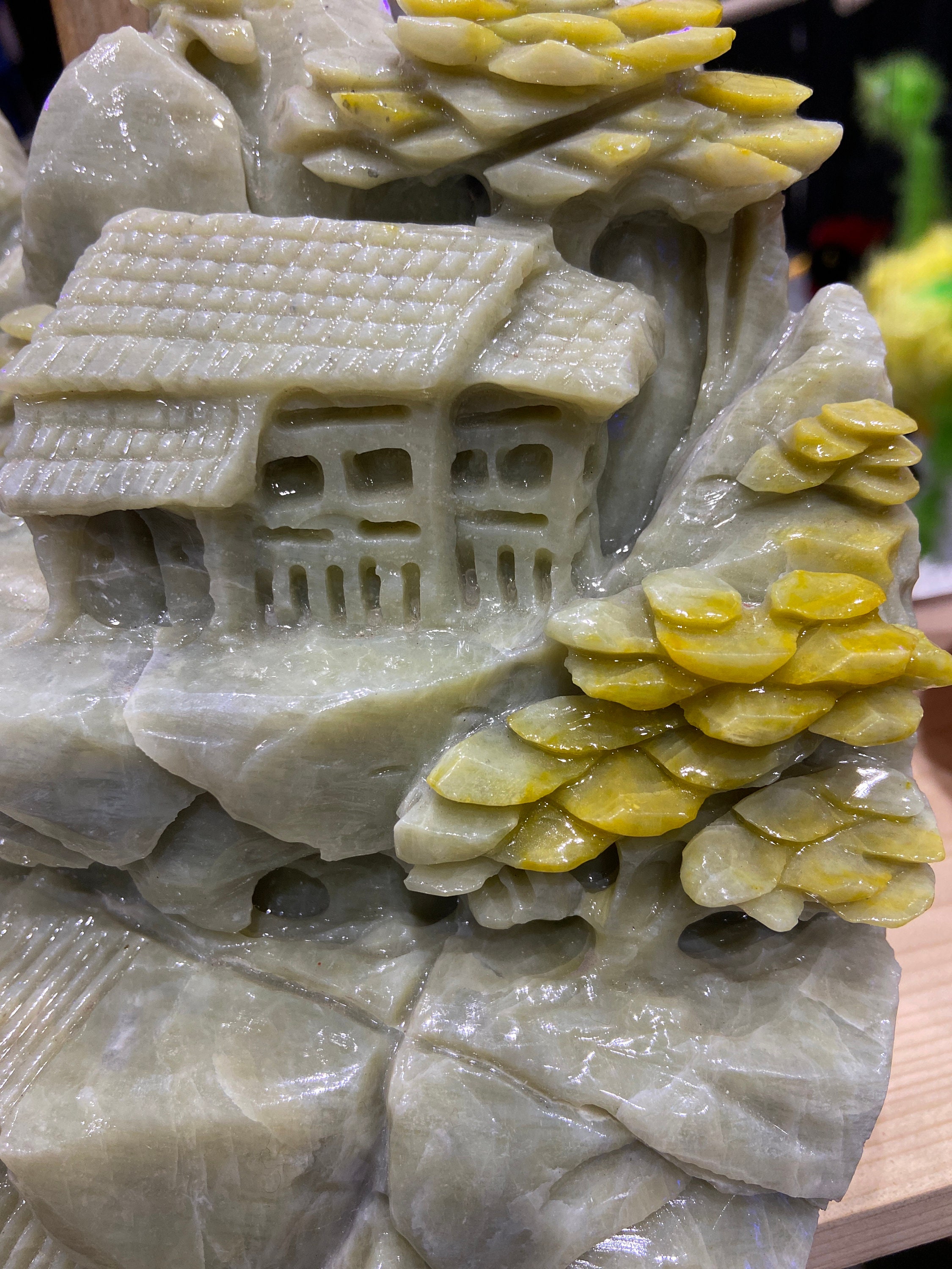 Hand Made Carvings From Master Carvers in Beautiful Real Jade Stone ...