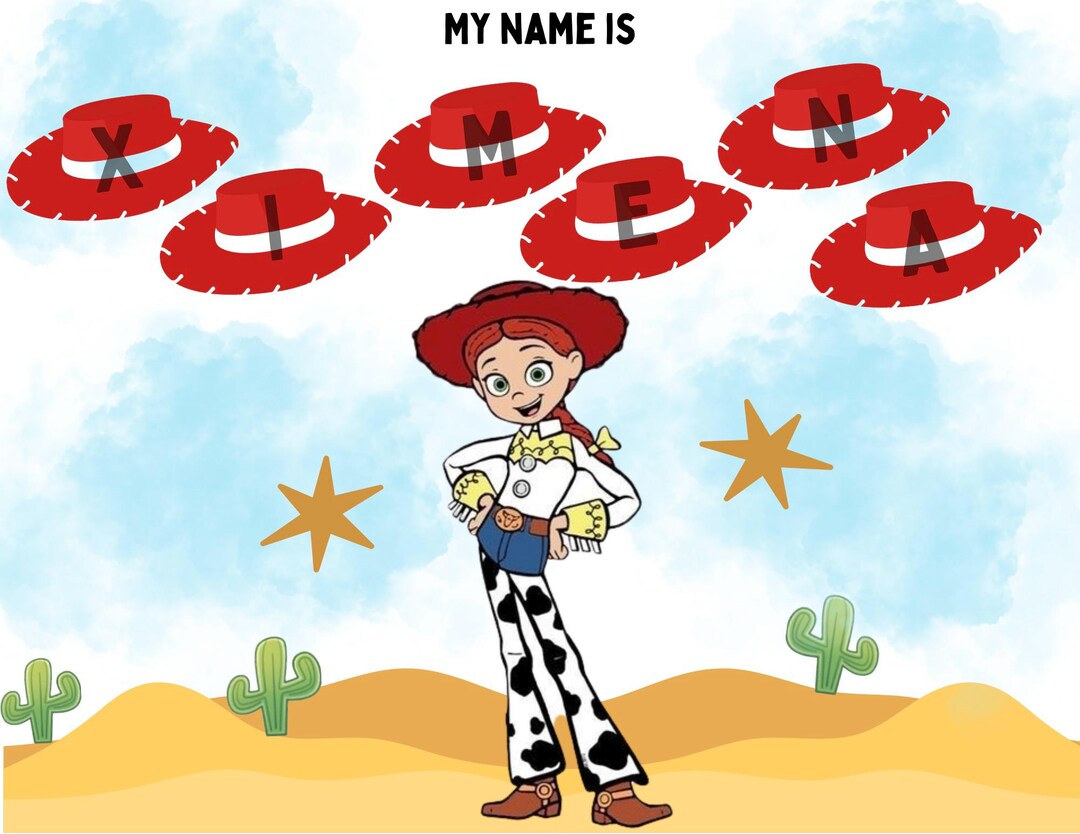 Jessie Name Template - Etsy