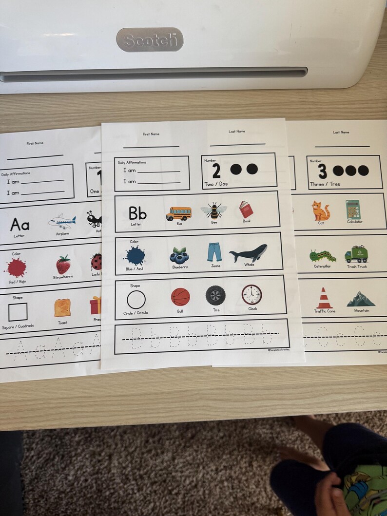 ABC Circle Time Printables - Etsy