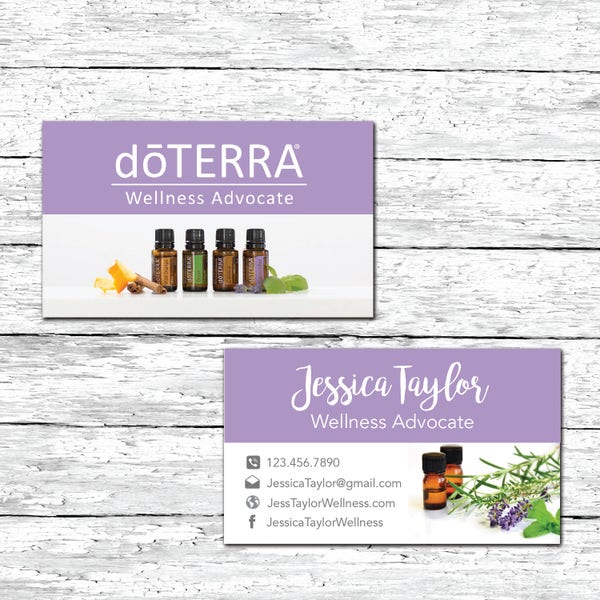 Doterra Business Cards - Etsy
