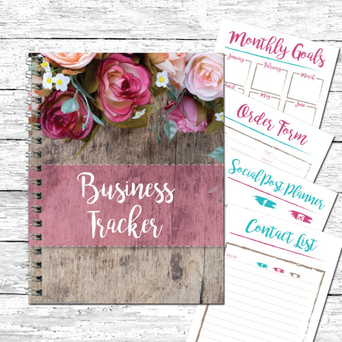 Direct Sale Planner - Business Planner - Daily Life Planner - Social ...