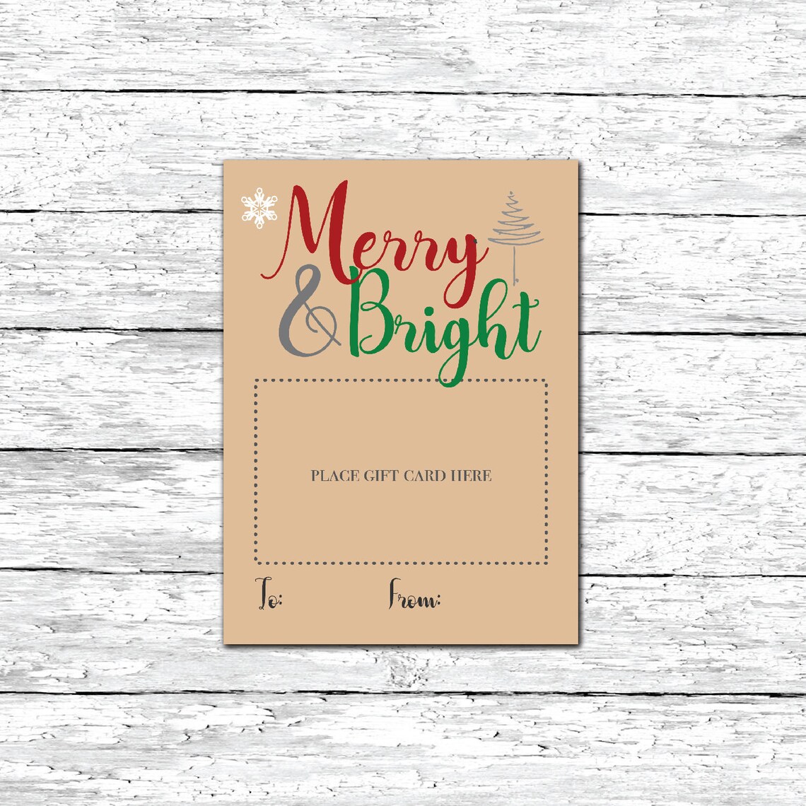 Christmas Gift Card Holders Christmas Gift Cards Holiday | Etsy