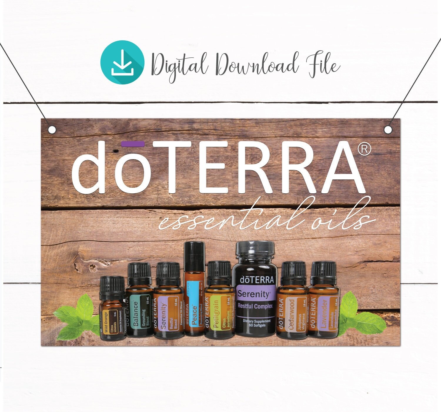 Doterra Show Booth Printable Vinyl Banner File Download - Etsy UK