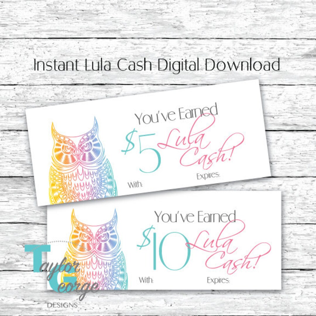 Lula Cash Owl Cash Moolah Bucks Certificates Moolah Bucks - Etsy