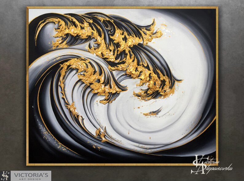 Extra Large Oil Painting, Original Oil Painting Abstract Modern on ...