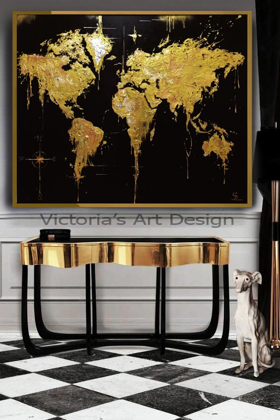 Oil Painting Original Oil Painting Abstract Modern On Canvas | Etsy