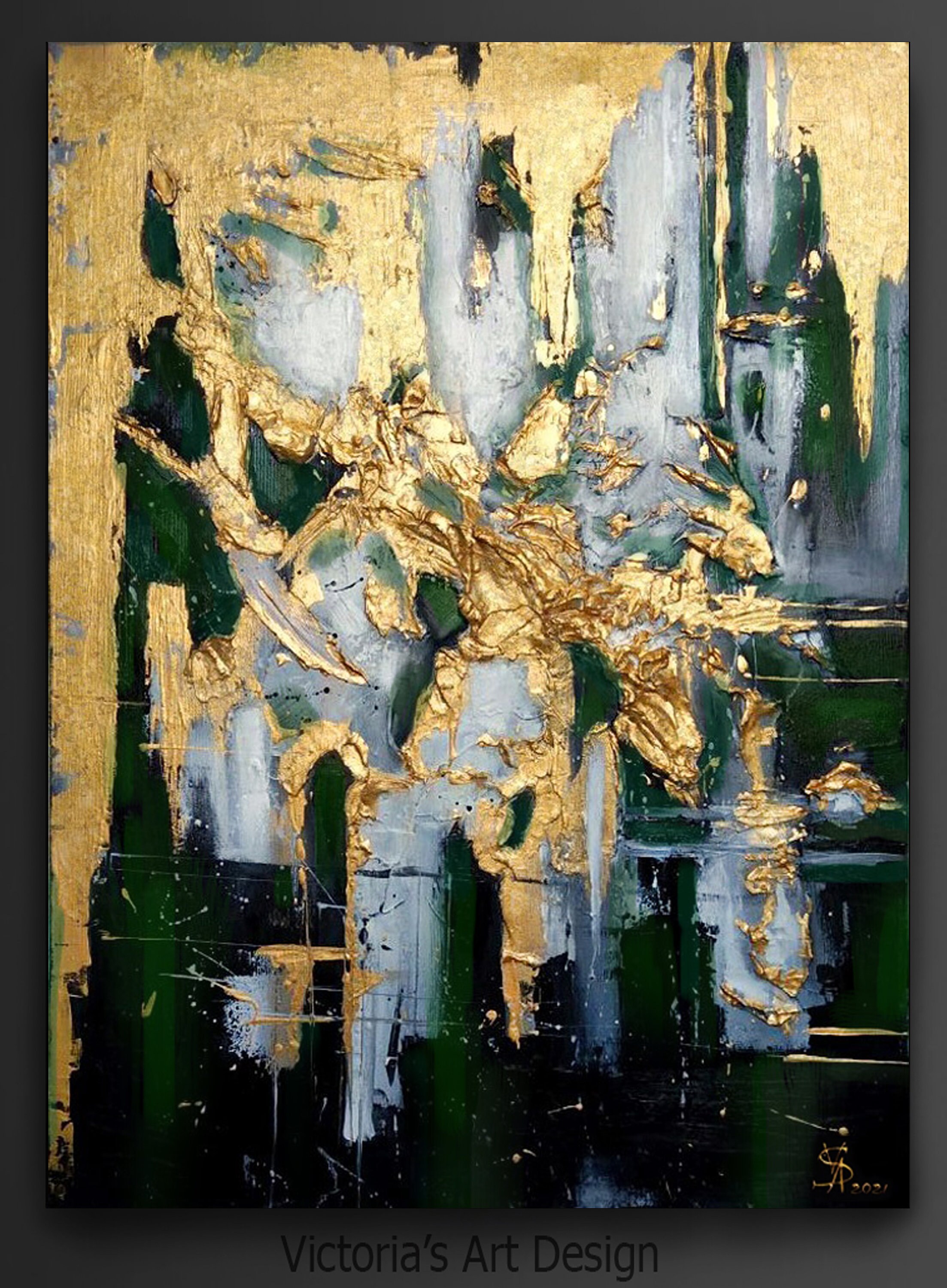 Oil Painting Original Oil Painting Abstract Modern on Canvas | Etsy