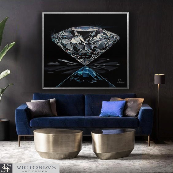 Oil Painting Original Oil Painting Abstract Modern On Canvas | Etsy