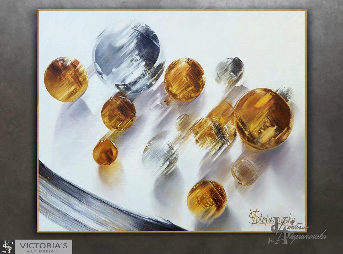 Extra Large Oil Painting, Original Oil Painting Abstract Modern on ...