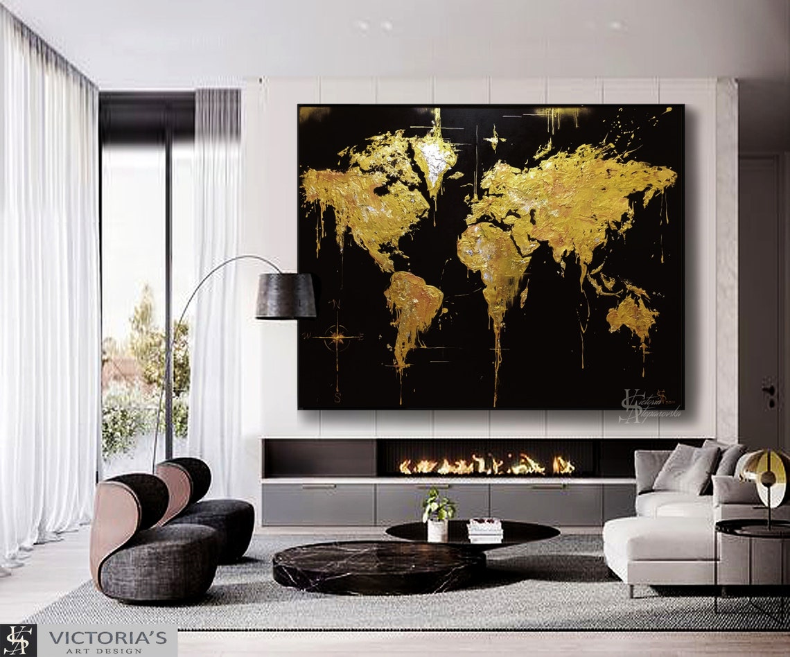 Extra Large Oil Painting Original Oil Painting Abstract - Etsy