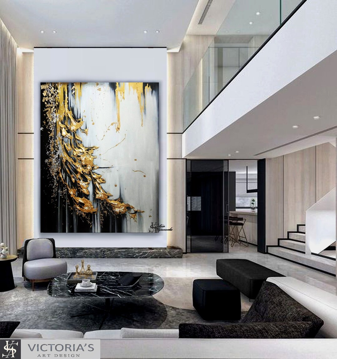 Extra Large Oil Painting, Original Oil Painting Abstract Modern on ...