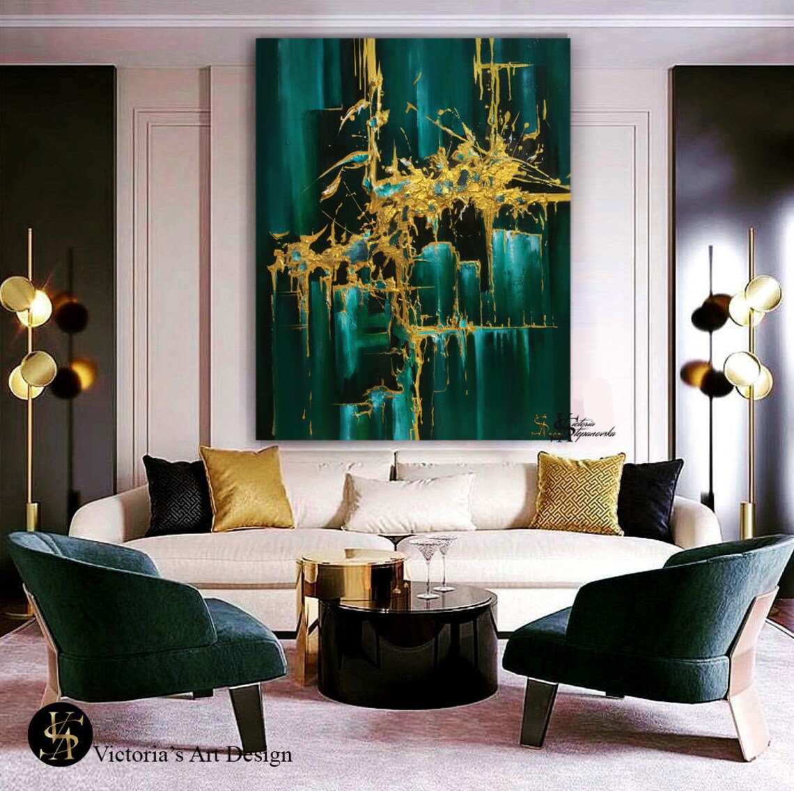 Extra Large Oil Painting Original Oil Painting Abstract - Etsy