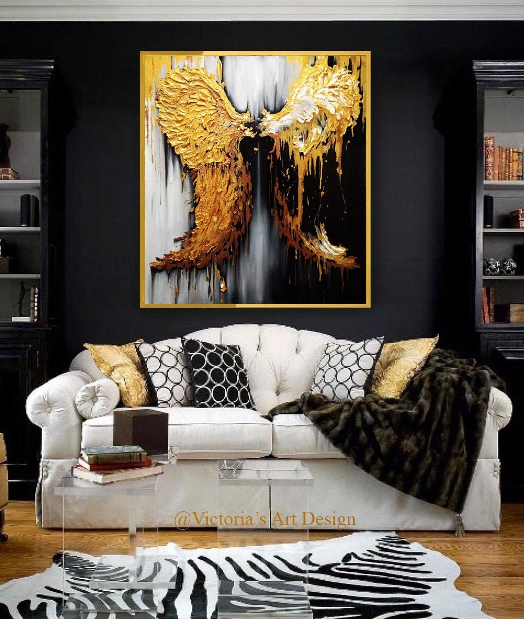 Oil Painting Original Oil Painting Abstract Modern On Canvas | Etsy