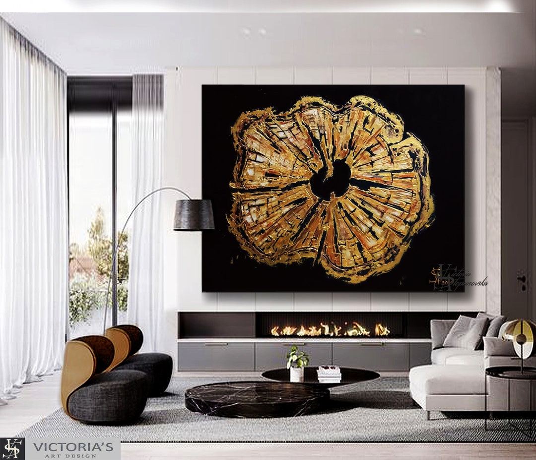 Extra Large Oil Painting, Original Oil Painting Abstract Modern on ...