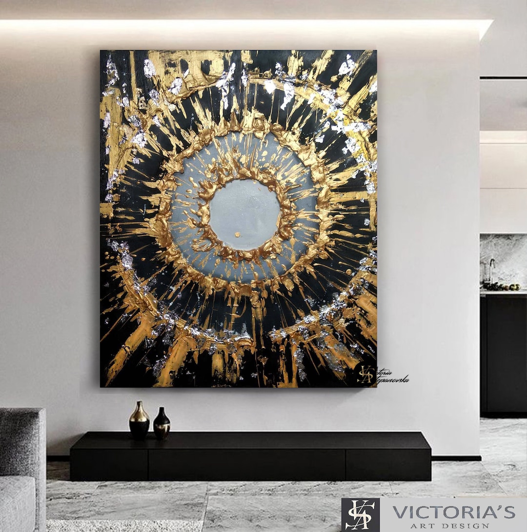Extra Large Oil Painting, Original Oil Painting Abstract Modern on ...