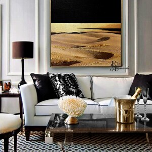 Oil Painting, Original Oil Painting Amber Painting Abstract Modern on ...