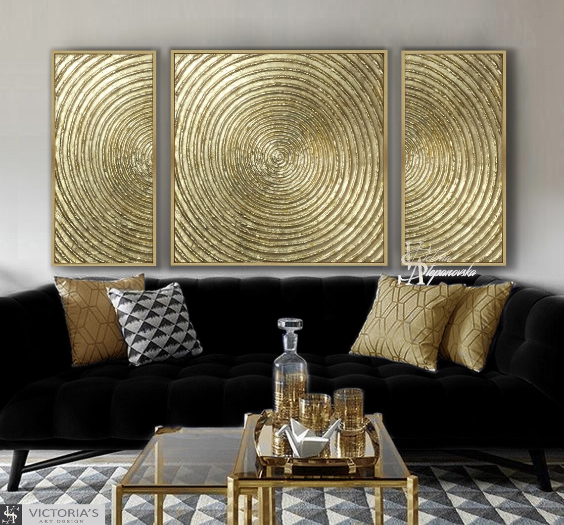 Oil Painting Original Oil Painting on Canvas Abstract Set of - Etsy