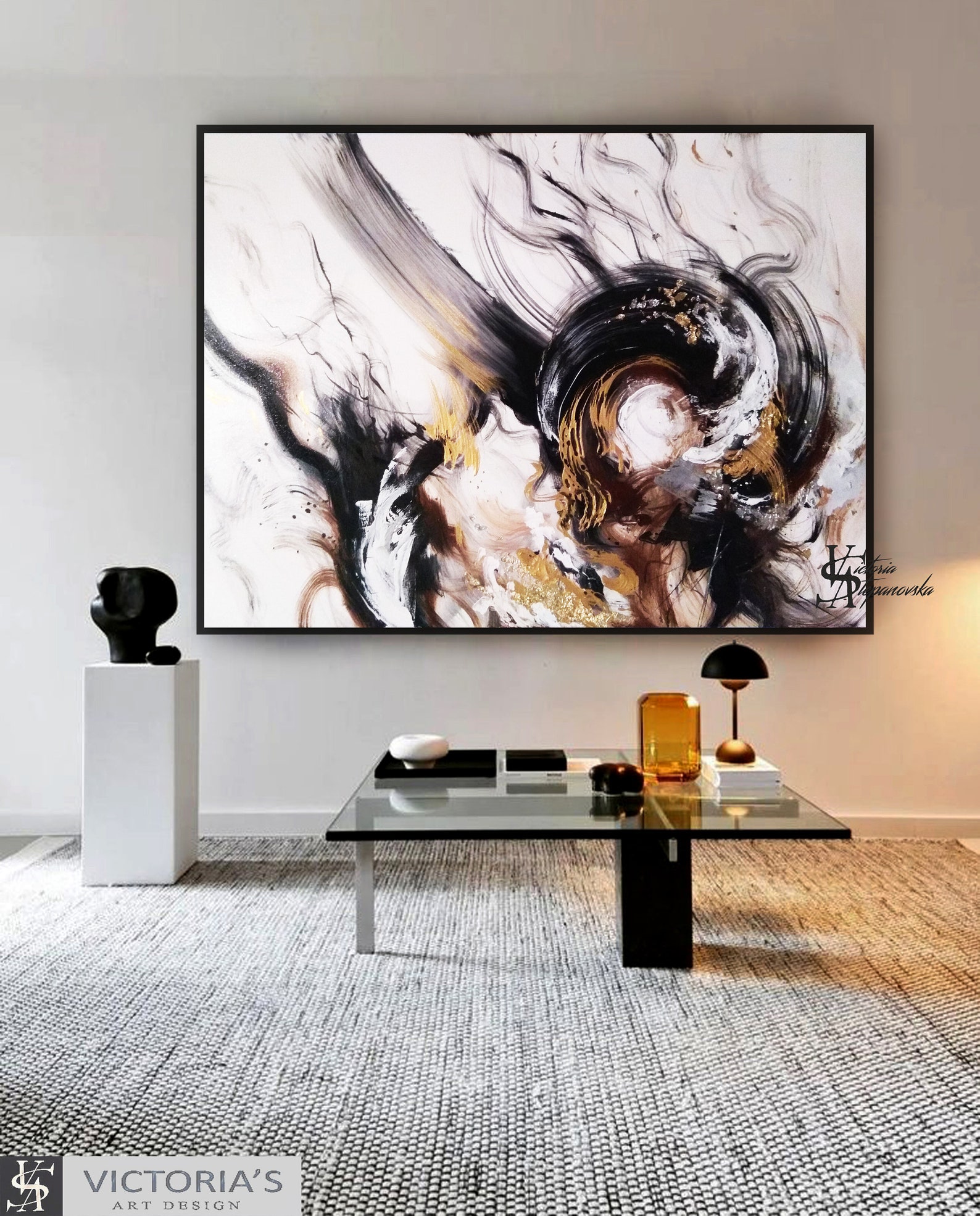 Extra Large Oil Painting Original Oil Painting Abstract - Etsy