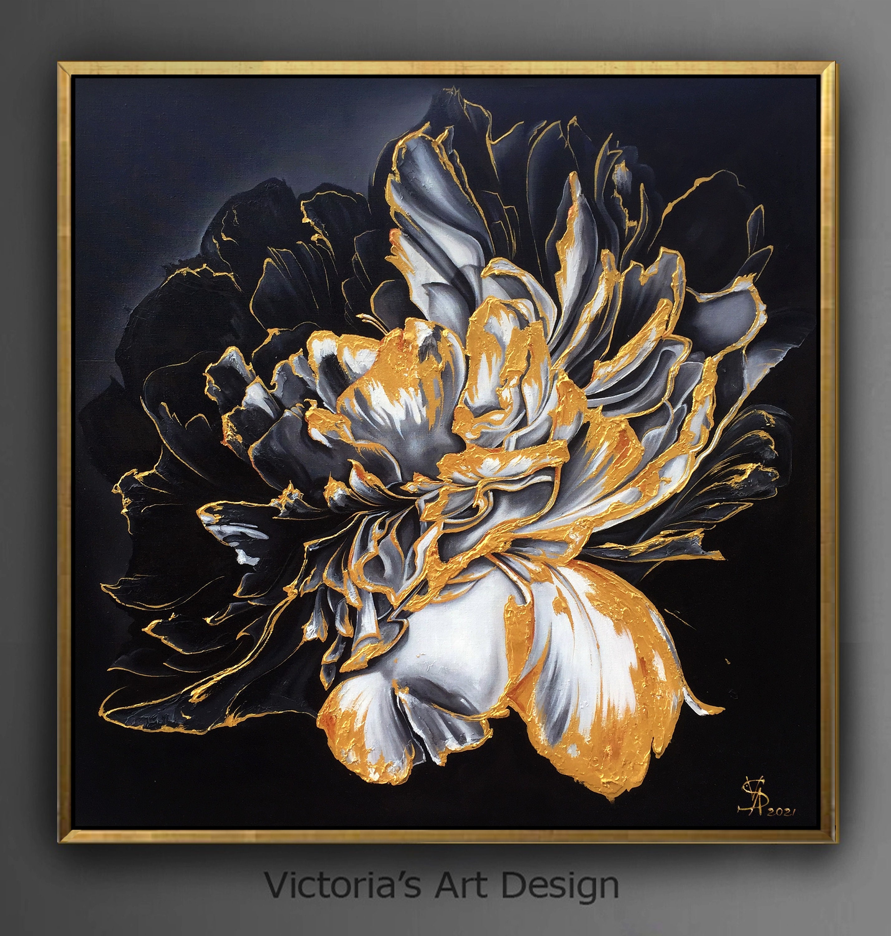 Oil Painting Original Oil Painting Abstract Modern On Canvas | Etsy