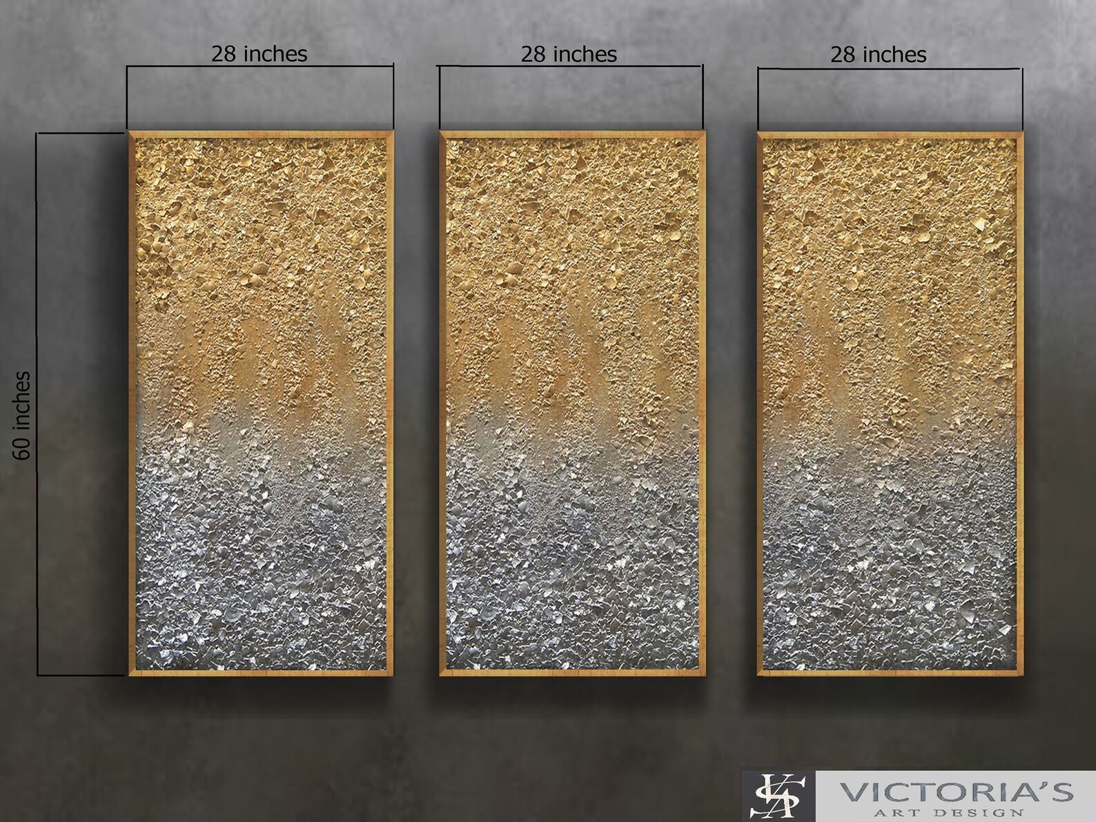 Oil Painting Original Oil Painting on canvas Abstract Set of | Etsy