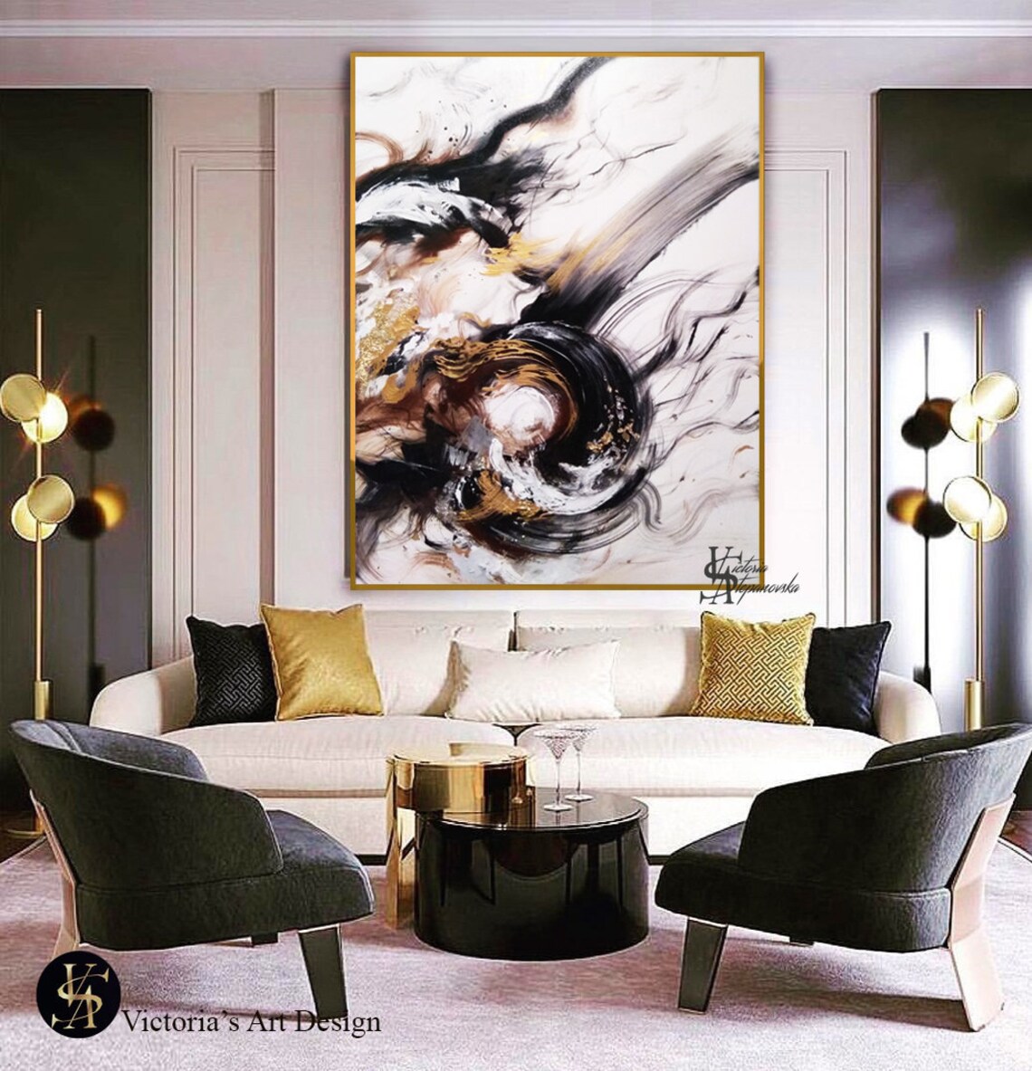 Extra Large Oil Painting Original Oil Painting Abstract - Etsy