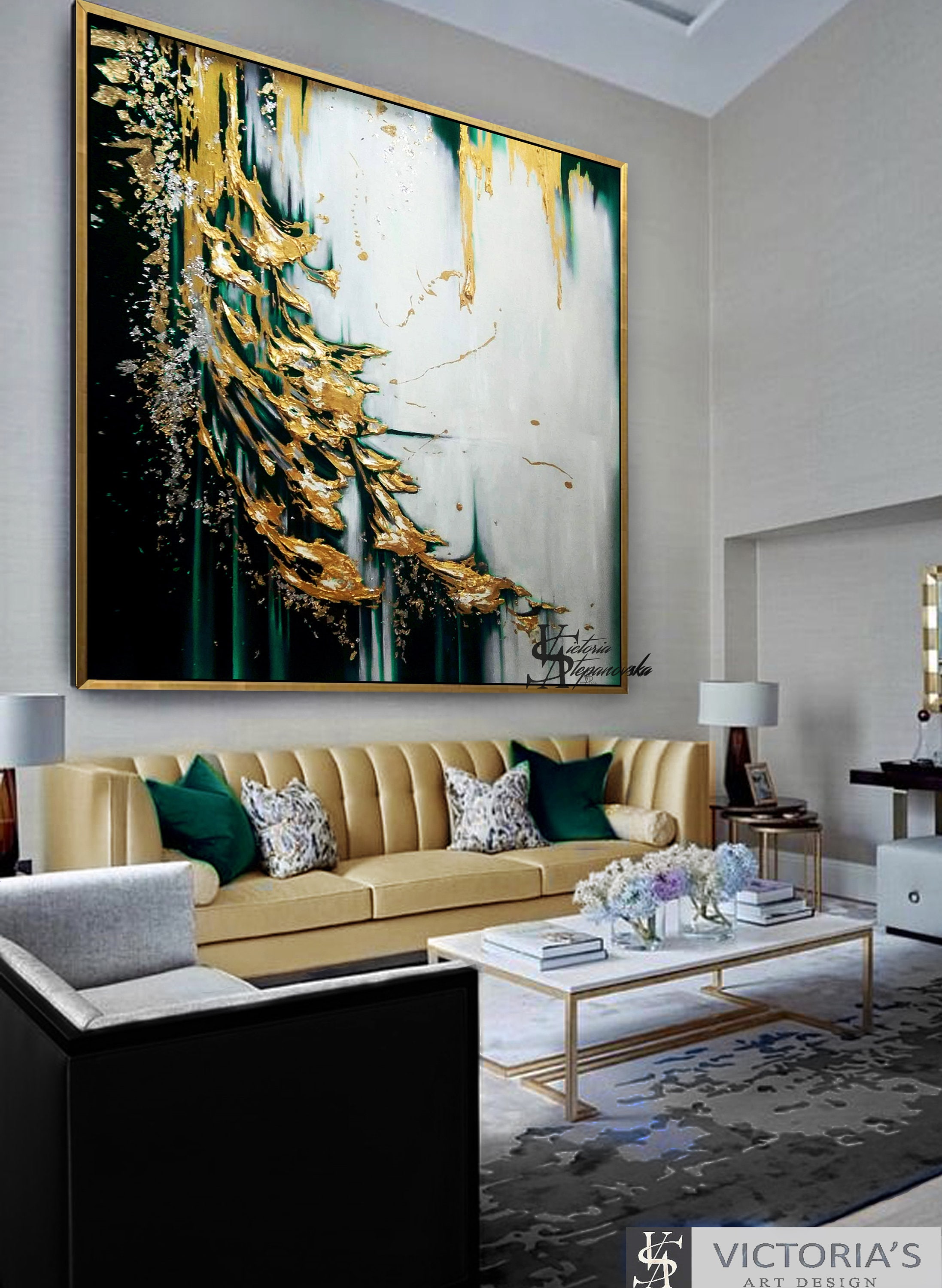 Extra Large Oil Painting Original Oil Painting Abstract - Etsy